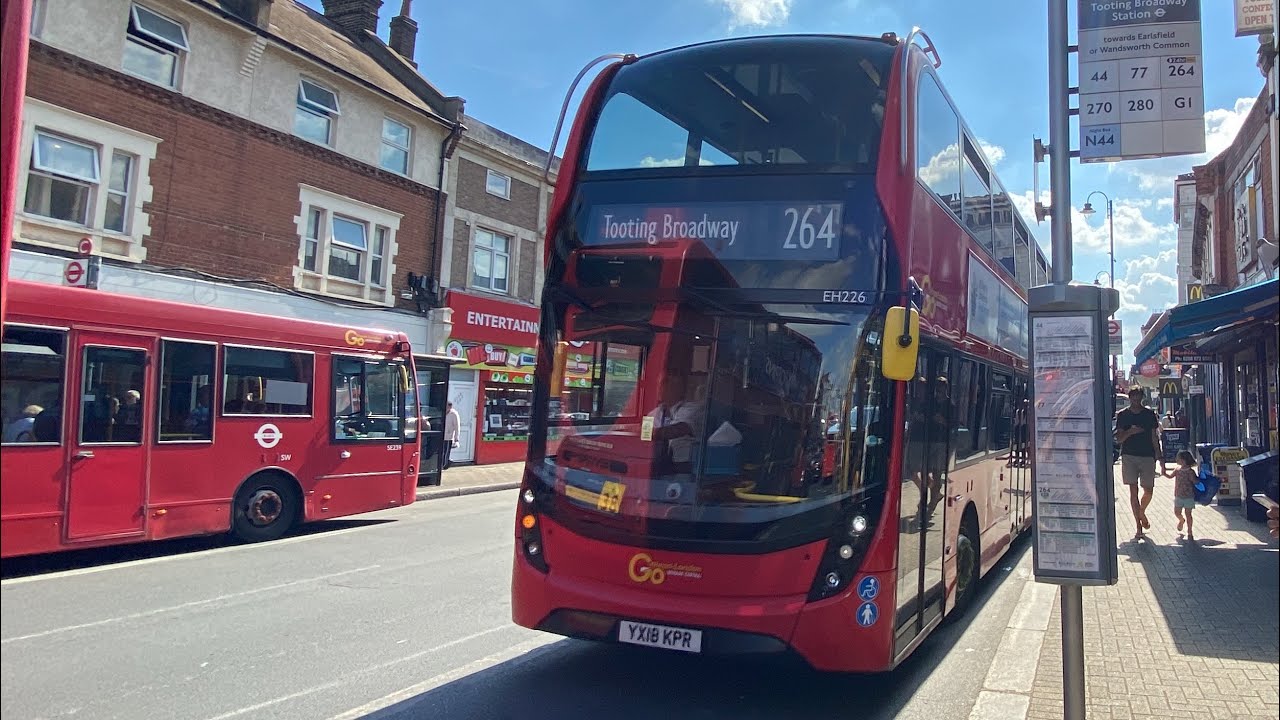 FIRST DAY WITH METROBUS + CURTAILED | Metrobus ADL Enviro400H MMC EH226 ...