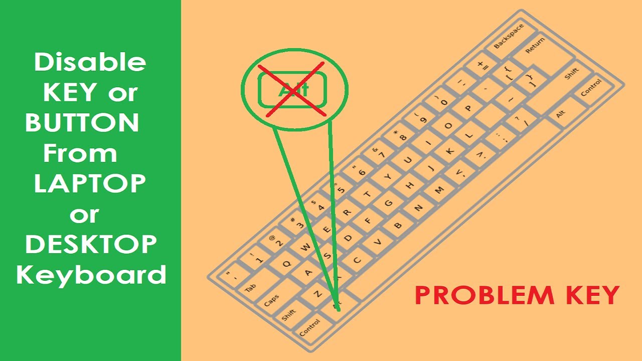 Disable Problematic Key or Button From Laptop or Desktop Keyboard ...