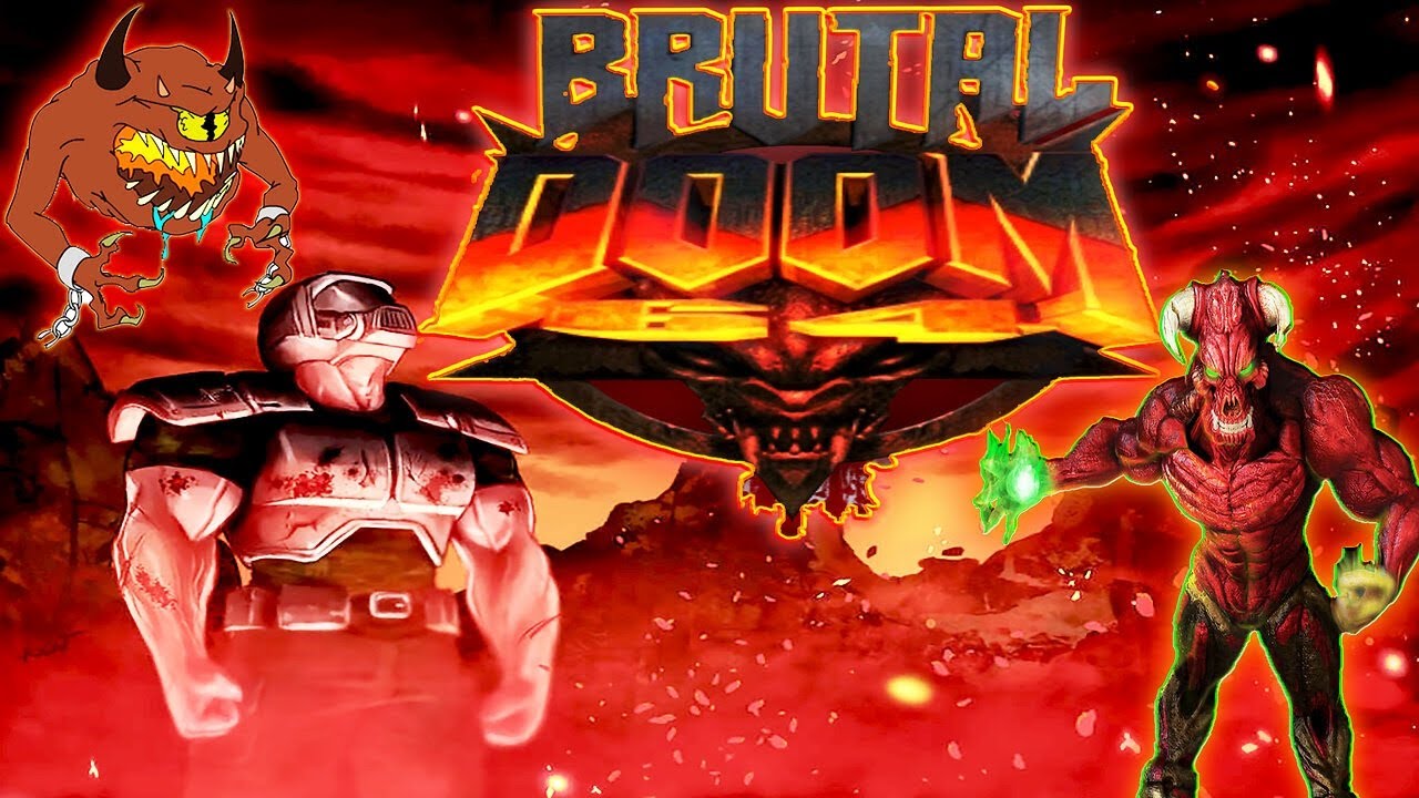 Brutal Doom 64 Project Nightmare Map 1 Intro full gameplay - YouTube