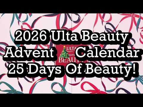 Адвент-календарь Ulta Beauty 2026 🎄 – 25 дней красоты! BeautyAmaB