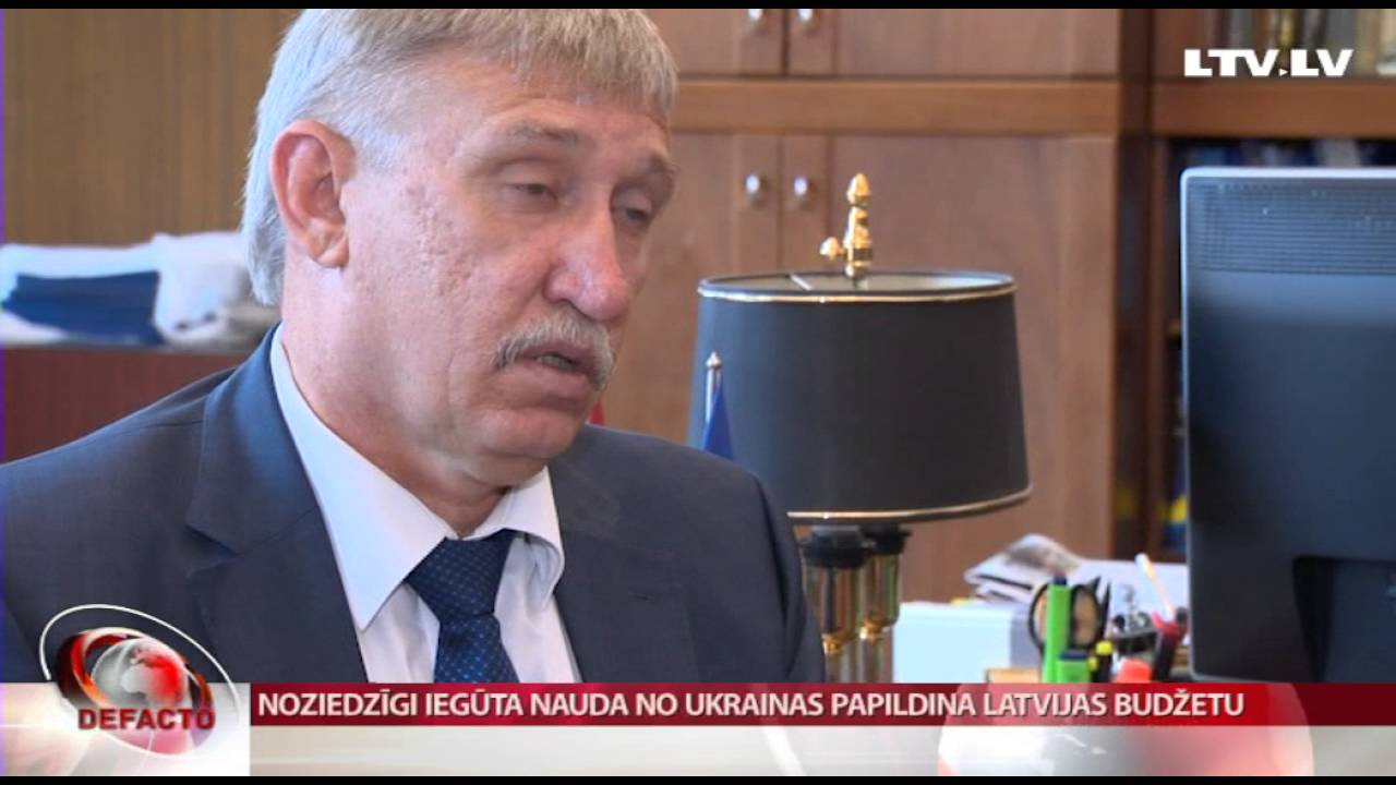 Noziedzīgi iegūta nauda no Ukrainas papildina Latvijas budžetu - YouTube