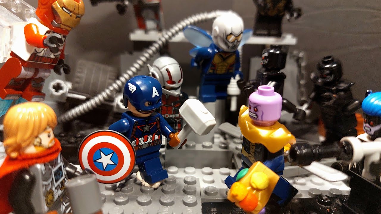 Avengers: Endgame - Final Battle LEGO stopmotion #lego #avengers - YouTube