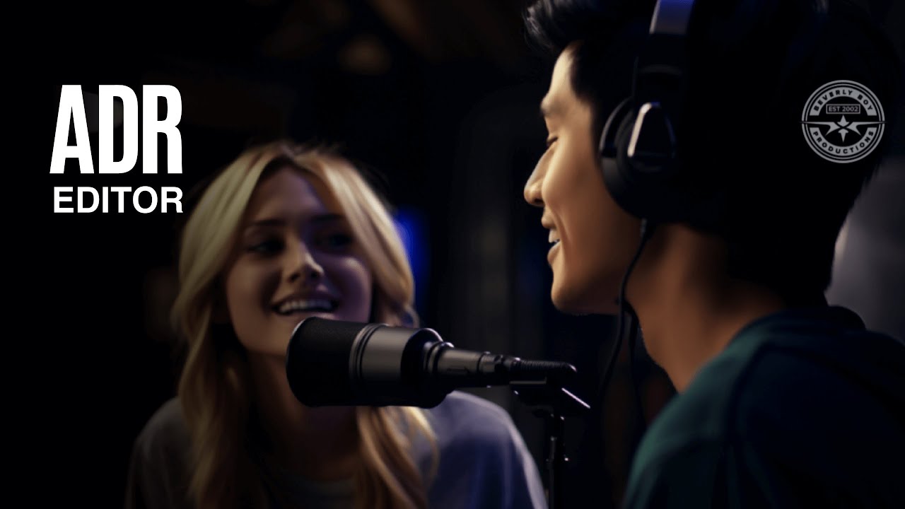 WHAT IS AN ADR EDITOR & WHAT ROLE DO THEY HAVE ON THE FILM SET? - YouTube