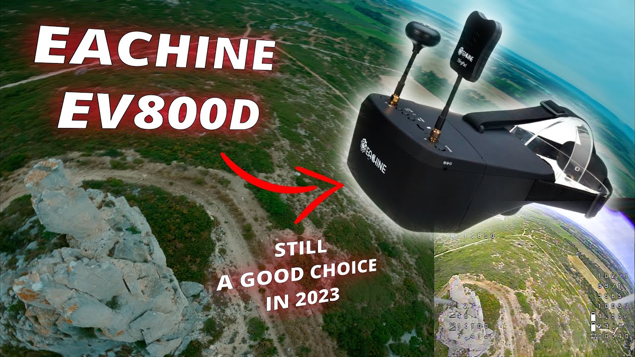 EV800D Range Test with Prodrone antennas | No Stab | #fpv #ev800d # ...