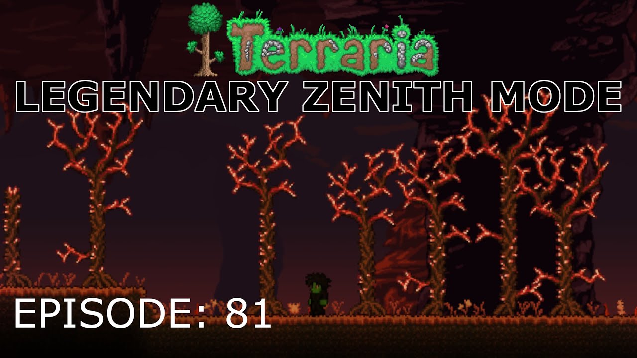 Moving Up The Ore Tiers | Terraria: Legendary Zenith Mode #81 - YouTube
