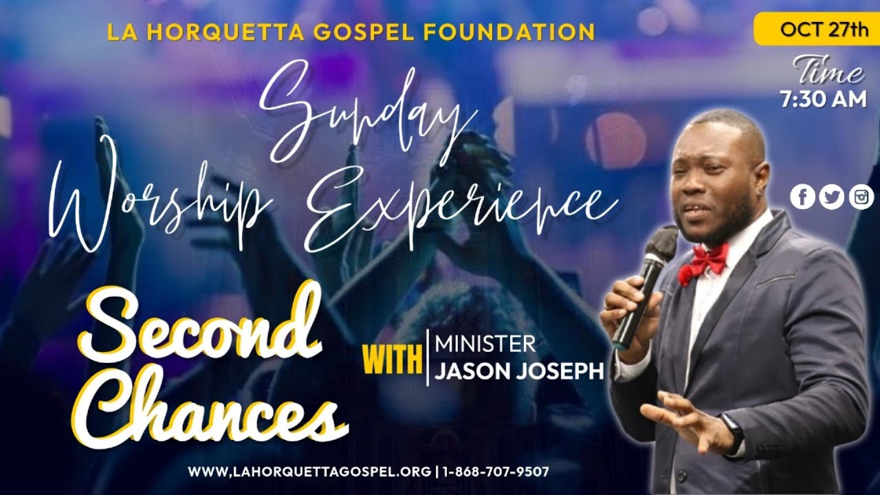 Second Chances with Minister Jason Joseph - YouTube