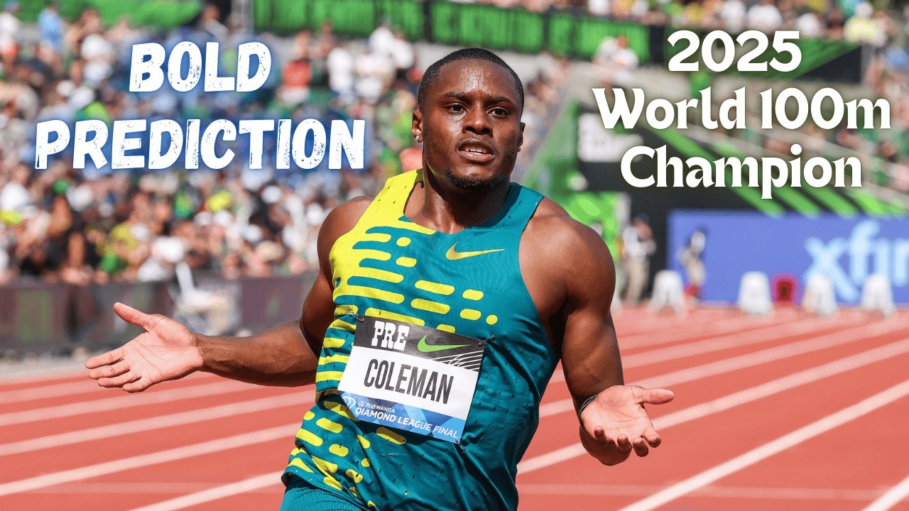 The Men's 100m Champion Will Be..... Christian Coleman - YouTube