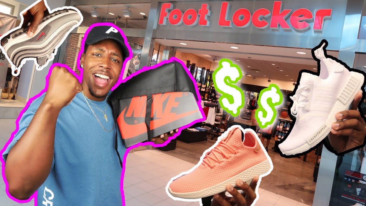 SNEAKER SHOPPING AT THE MALL! I FINALLY GOT A PAIR! BRAND NEW SNEAKER ...