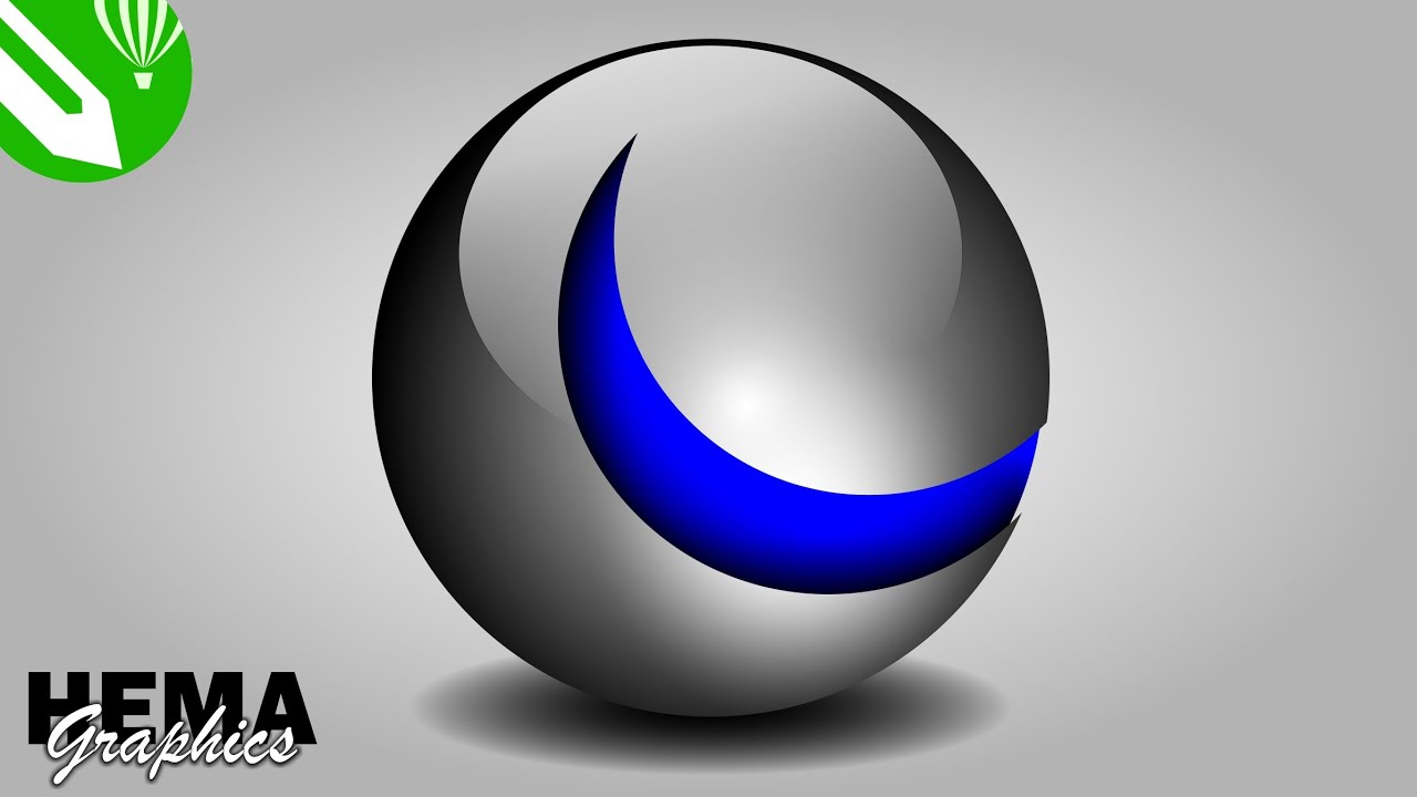 Best 3D Logo Design in Coreldraw | Creative Design | Coreldraw tutorial ...