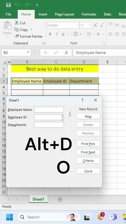 Data Entry Trick In Excel Microsoftexcel Shorts Excelsolutions Dataentry Youtube