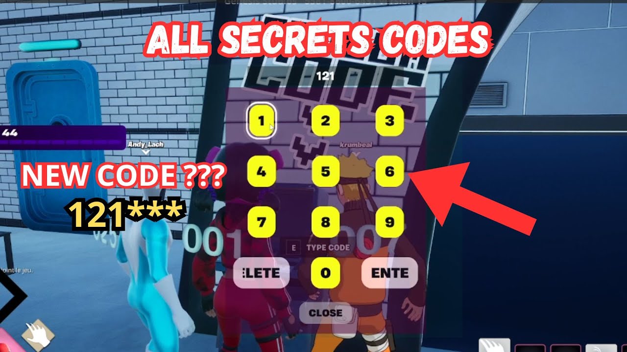 GENESIS SQUID GAME MAP FORTNITE CREATIVE - ALL SECRETS CODES, ALL MINI GAMES - YouTube