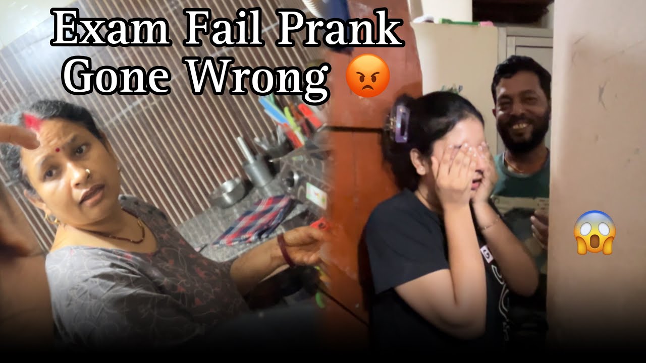 Exam Me Fail Hogye Prank On Mummy 🤪 || Prank Video || #vlog - YouTube