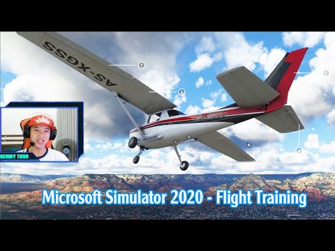 Microsoft Flight Simulator 2020 - Airplane Flight Training LESSONS 1 to ...