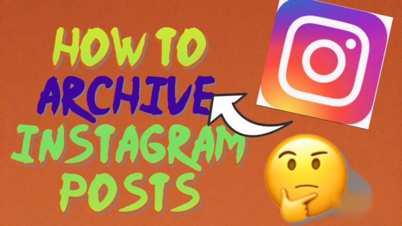 Archive instagram posts (2021)|| How to archive posts on instagram ...