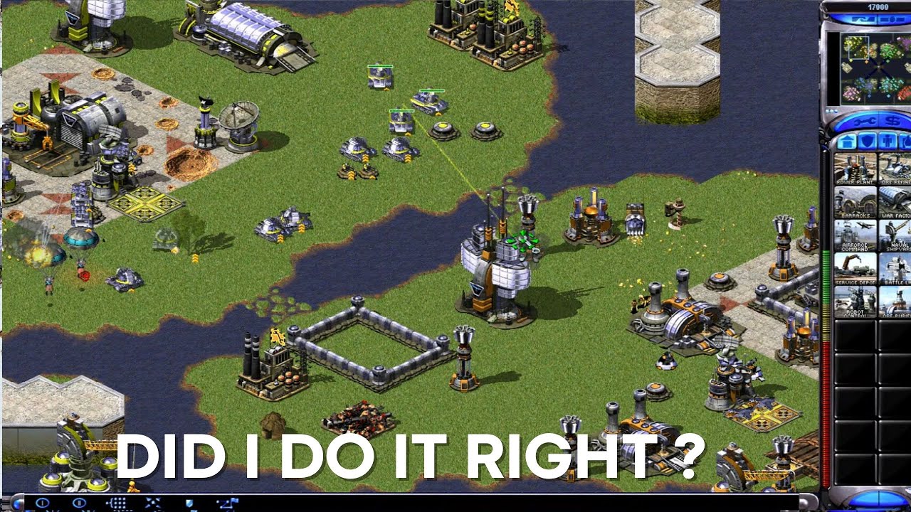 Red Alert 2 | What a congested base to build defense | Great Britain vs ...