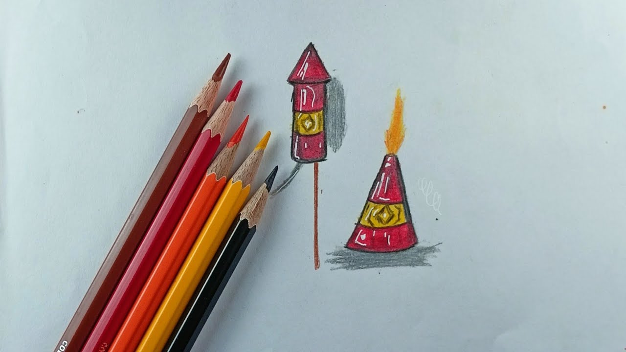 how to draw anar 💥🌋🌋 #shorts @Khushal arts - YouTube
