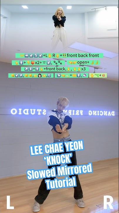 LEE CHAE YEON - ‘KNOCK’ Slowed & Mirrored Tutorial #knock #leechaeyeon #kpopdance #tutorial ...