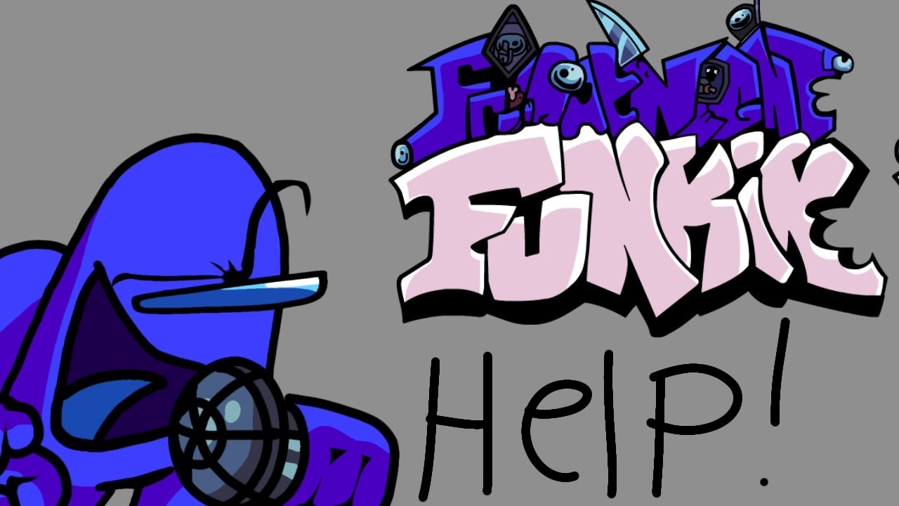 Fnf vs Blue Suspect NO MORE HELP NEED - YouTube