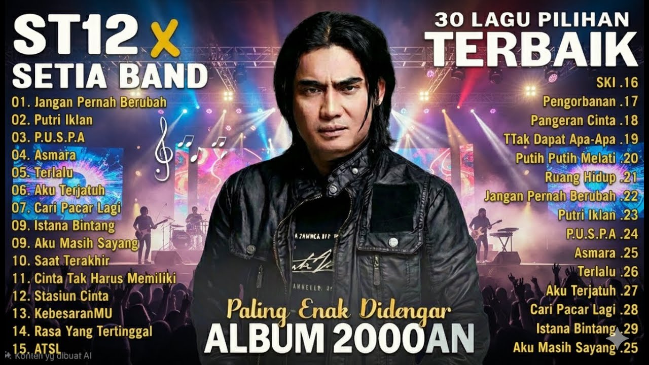 💔 ST12 X Setia Band – 30 Lagu Galau Paling Bikin Nangis | Nostalgia ...