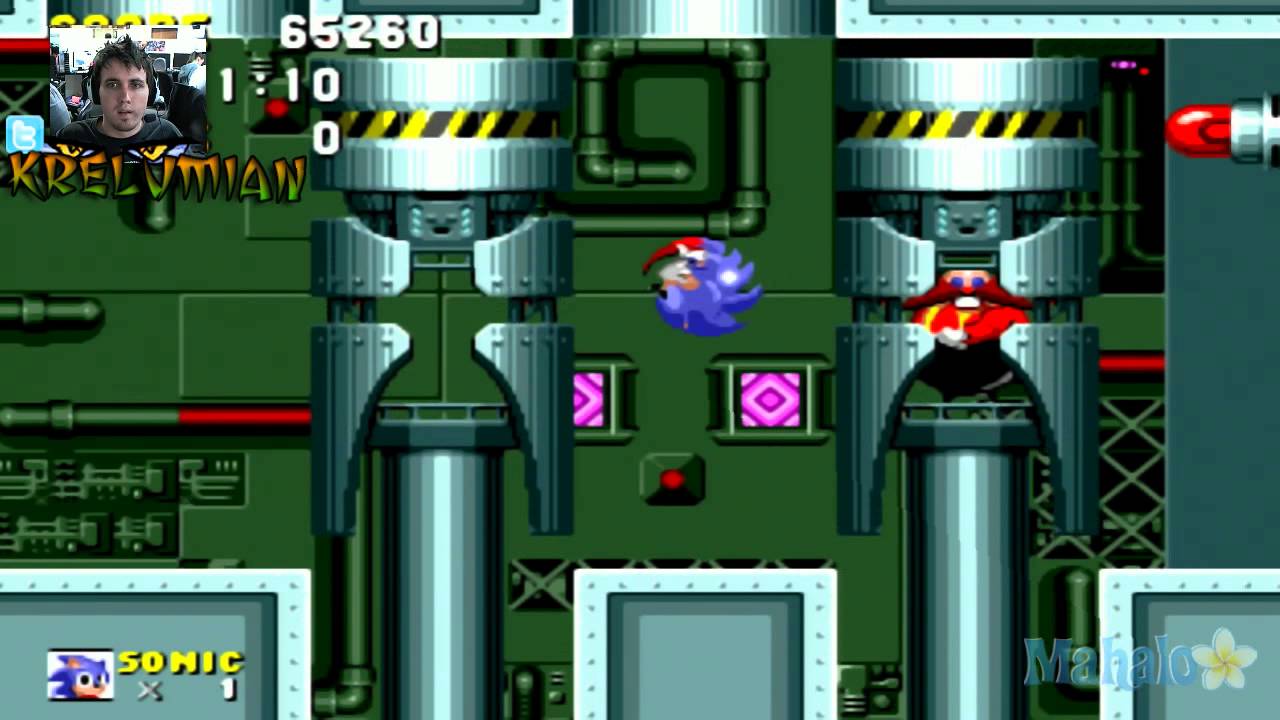 Sonic the Hedgehog Walkthrough - Scrap Brain Zone 3 - YouTube