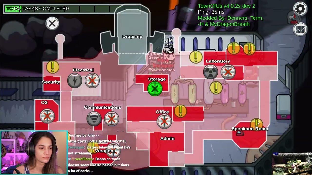 AMONG US Town of Us w/ HAFU LOBBY - YouTube