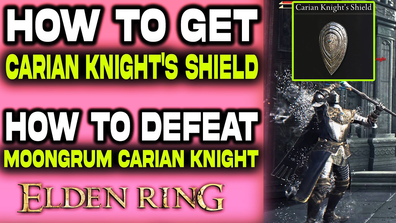 How to Defeat Moongrum Carian Knight Easy in Elden Ring | How to Get ...