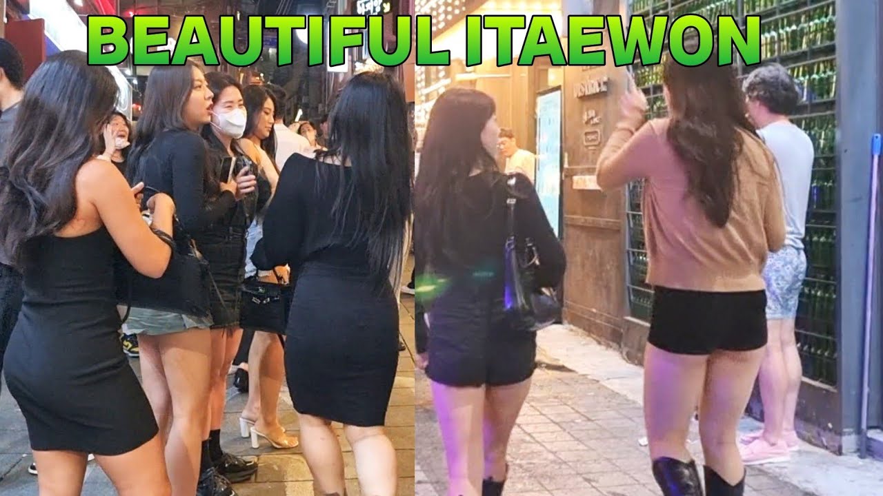 [4K] Beautiful of Itaewon club street in autumn Seoul south Korea - YouTube