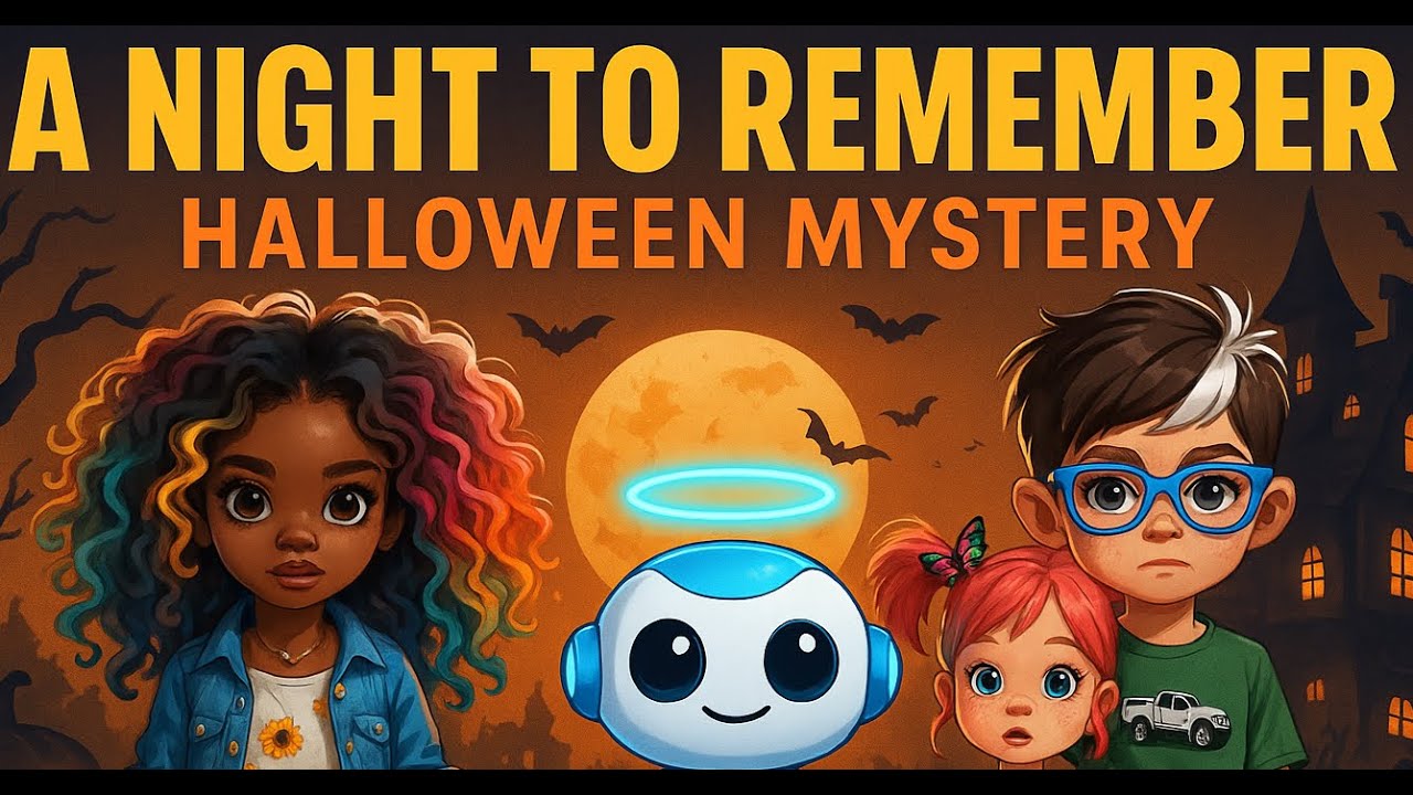 Robot Takes Kids on a Halloween Journey They'll Never Forget - YouTube