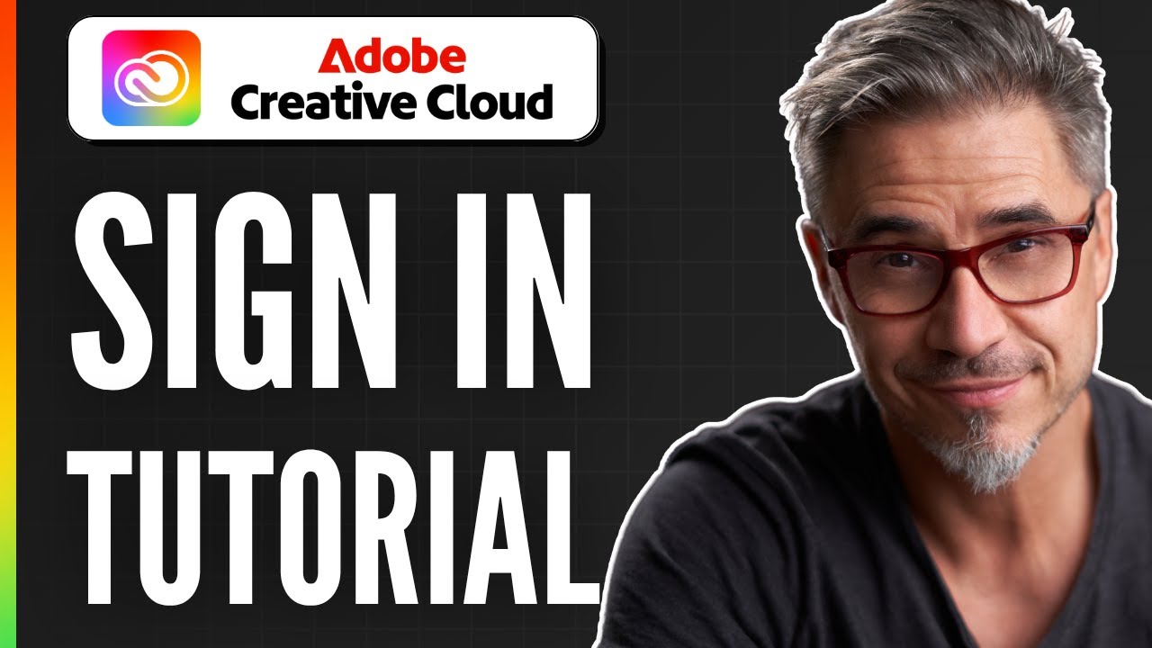 NEW!! How to Sign in Adobe Creative Cloud - YouTube