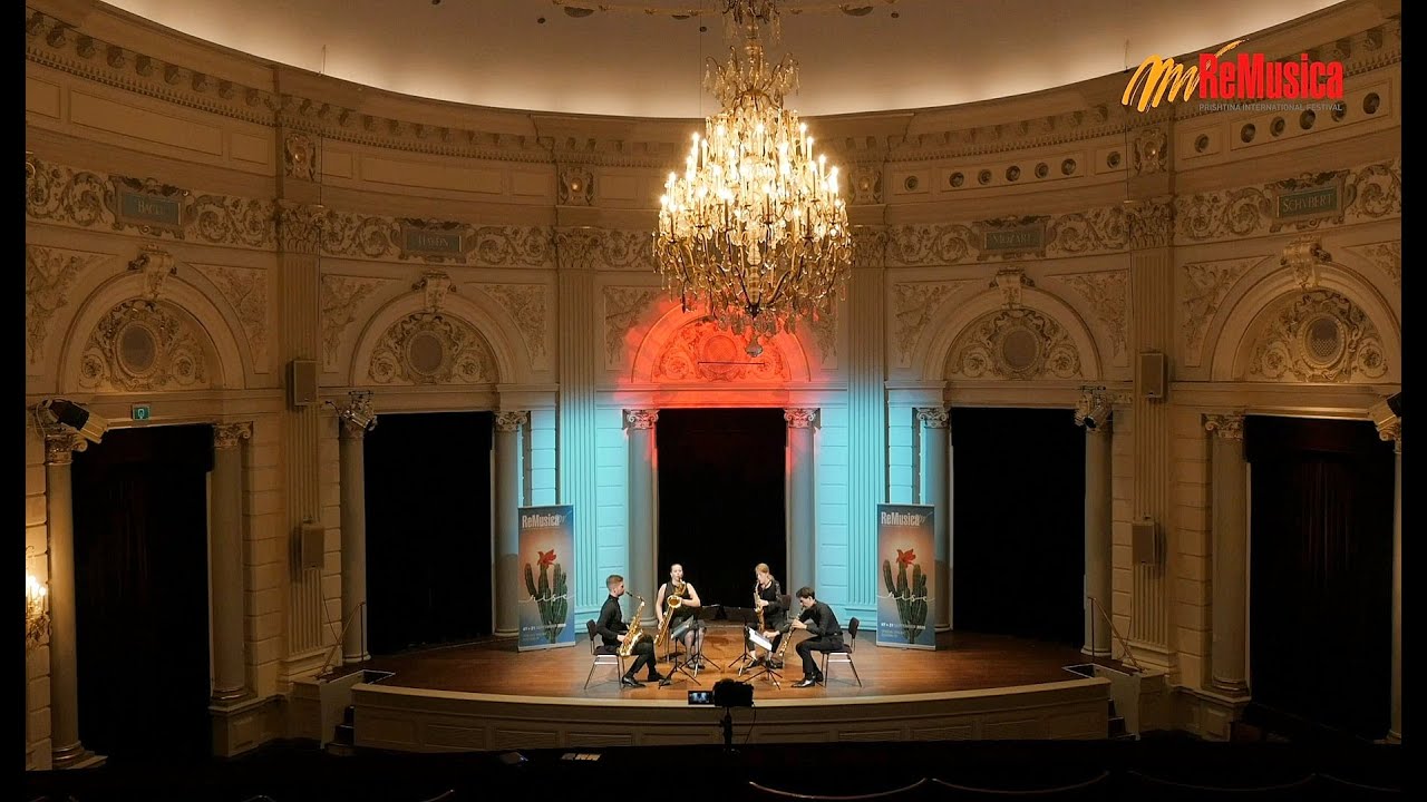Rafet Rudi: Humoresques by Ebonit Saxophone Quartet | ReMusica Festival ...