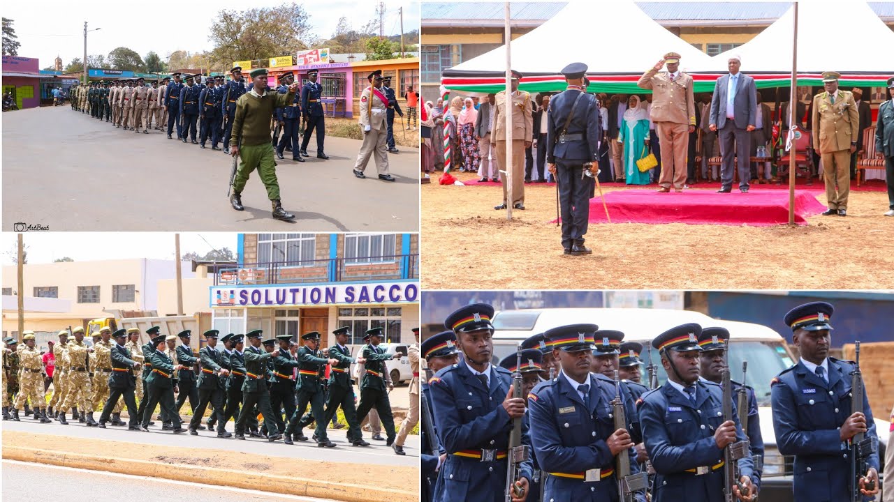 MASHUJAA DAY 2022 MATCH PARADE ll Marsabit County ll ArtBeat - YouTube
