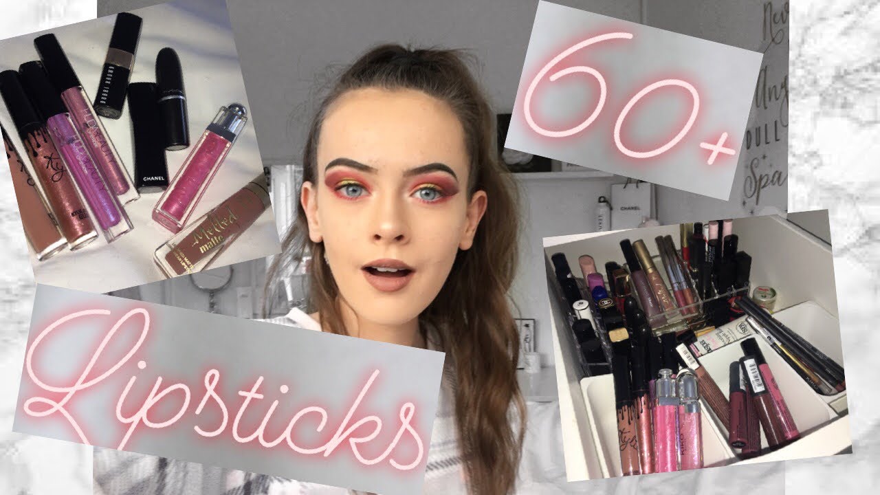 Lip Products Collection & Declutter 60+ ♡ | xo summer - YouTube