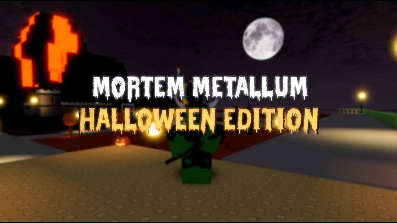 ROBLOX Mortem Metallum - Halloween Edition - YouTube