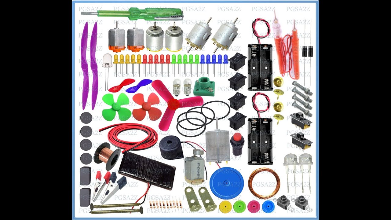 Basic Starter Kit Science Project 100 Item Kit Useful for School ...