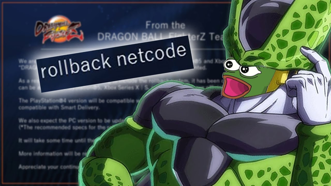 DBFZ is getting rollback?! - YouTube