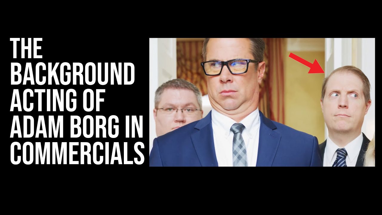 The Background Acting of Adam Borg in Commercials - YouTube