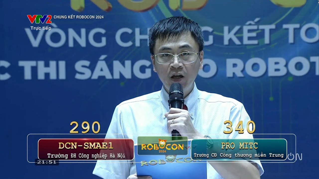 ABU Robocon 2024 | Chung kết toàn quốc - Ngày thi đấu 09/5/2024 | DCN ...