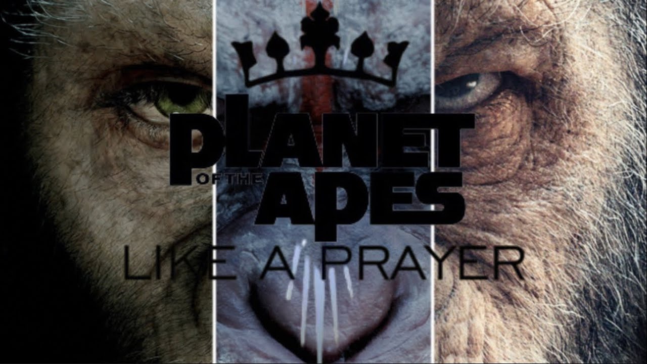 “War for the Planet of the Apes” Caesar’s death with “Like a Prayer ...
