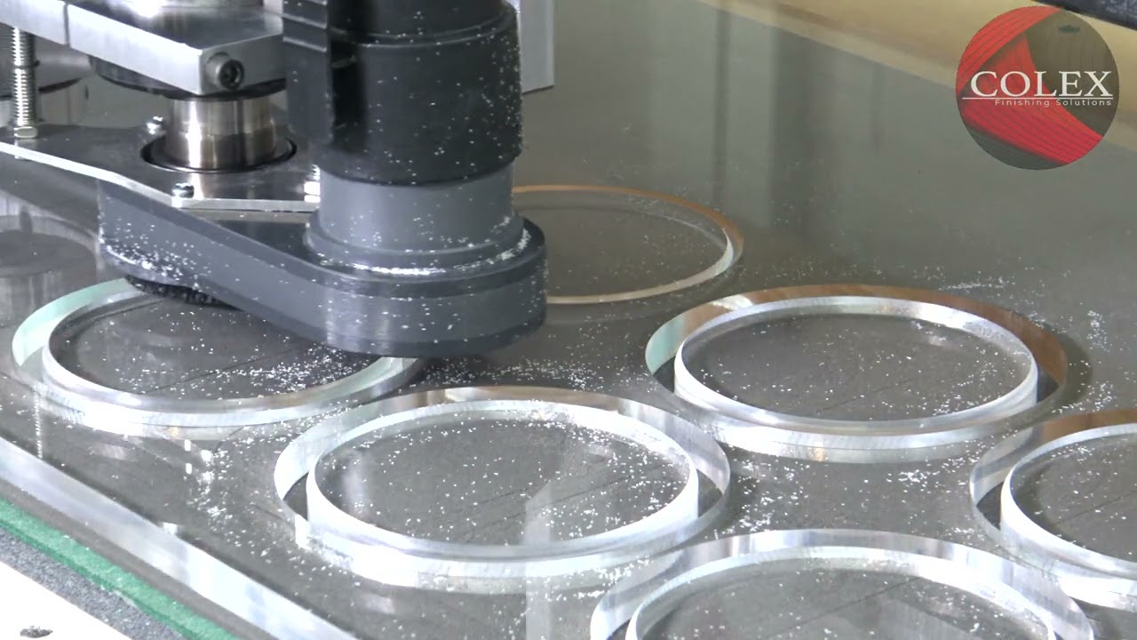 1/2'' Acrylic | Beveled Edge | 3 HP Router - YouTube