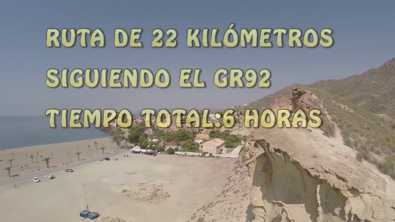 Ruta de Senderismo por las calas de Bolnuevo en Murcia - YouTube