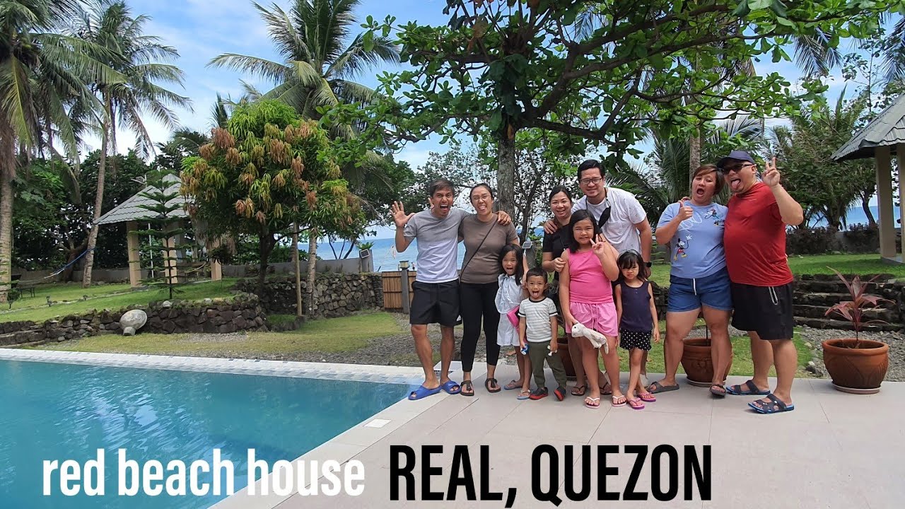 Quick Escape at Red Beach House, Real, Quezon with Barkada - YouTube