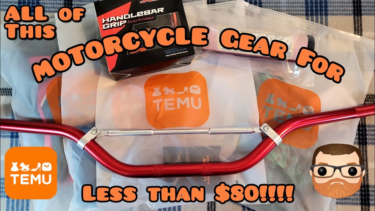 Motorcycle Gear For Less on TEMU!!!#cheapgear #temu #chonda - YouTube