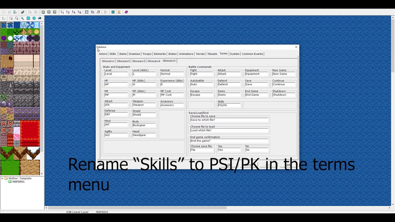 Creating the characters! (Earthbound with RPG Maker 2000 (Pt. 1)) - YouTube