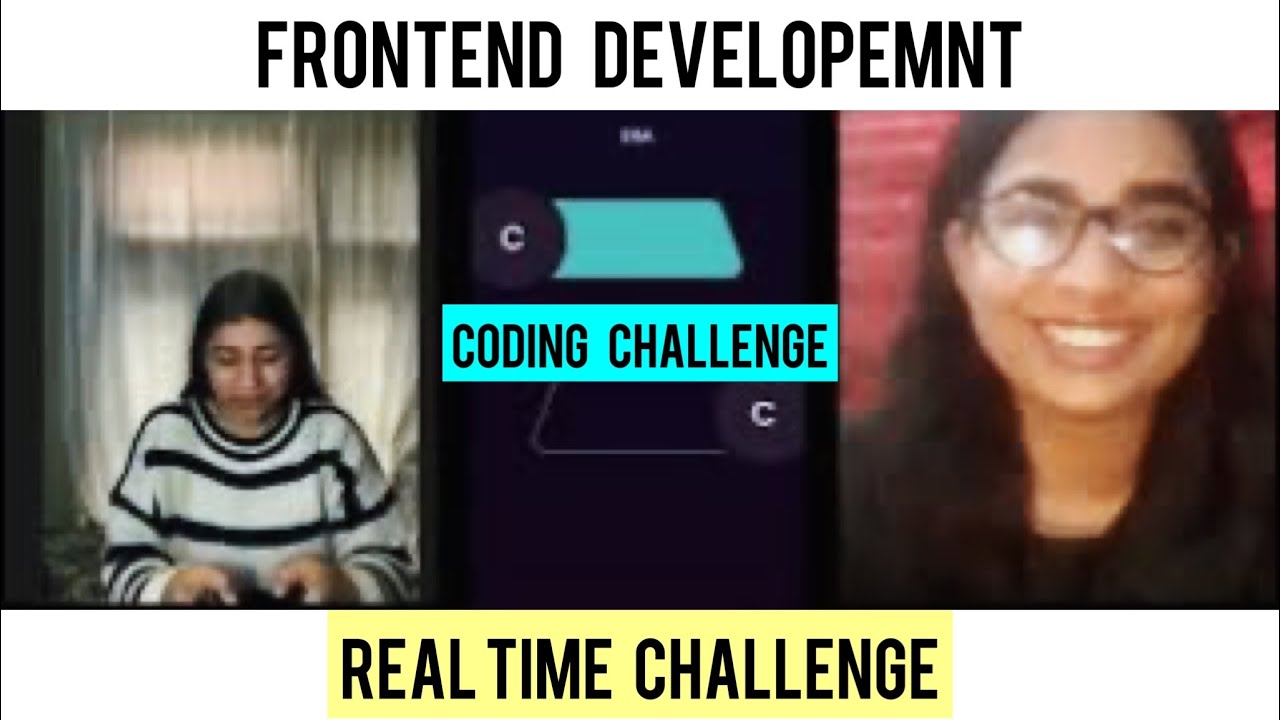 Frontend Engineering Coding Challenges With Codeiyapa Real Time Coding Next Level Youtube