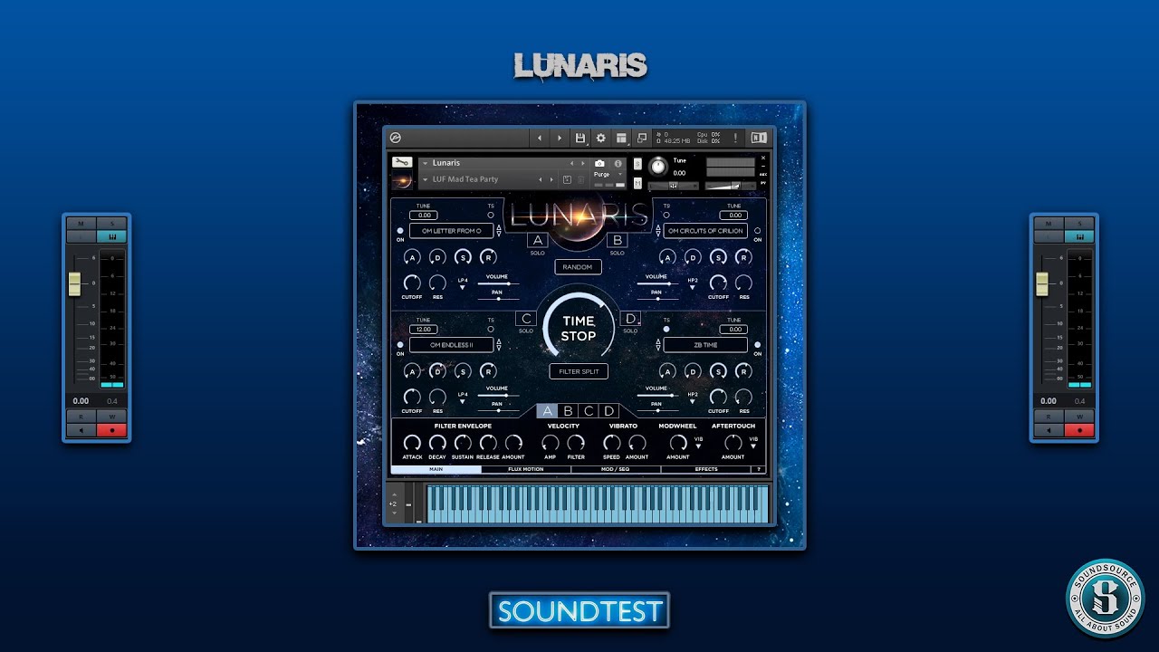 LUNARIS PADS - LUFTRUM - KONTAKT - YouTube
