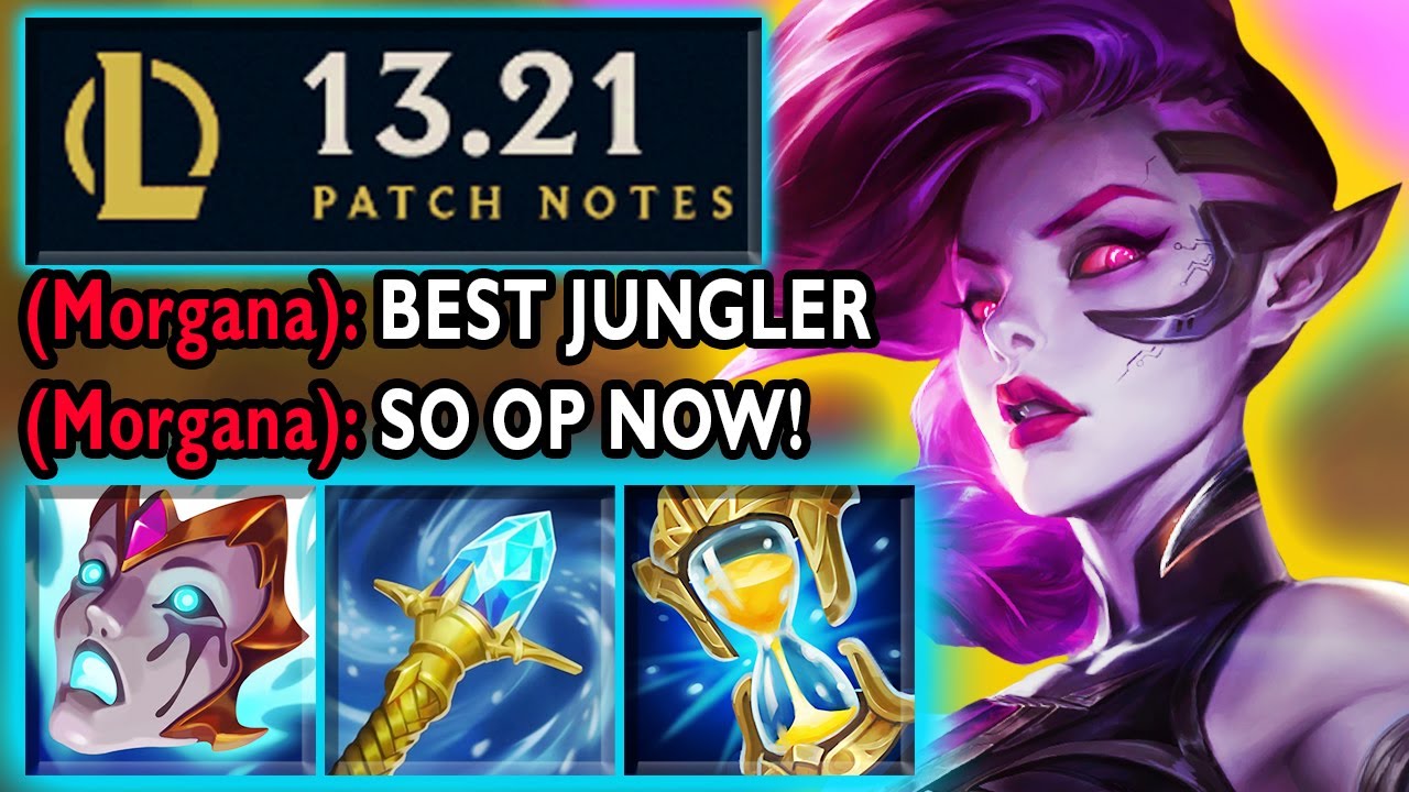 THE BEST JUNGLER IN LEAGUE OF LEGENDS IS A SUPPORT (MORGANA BUFFS ...