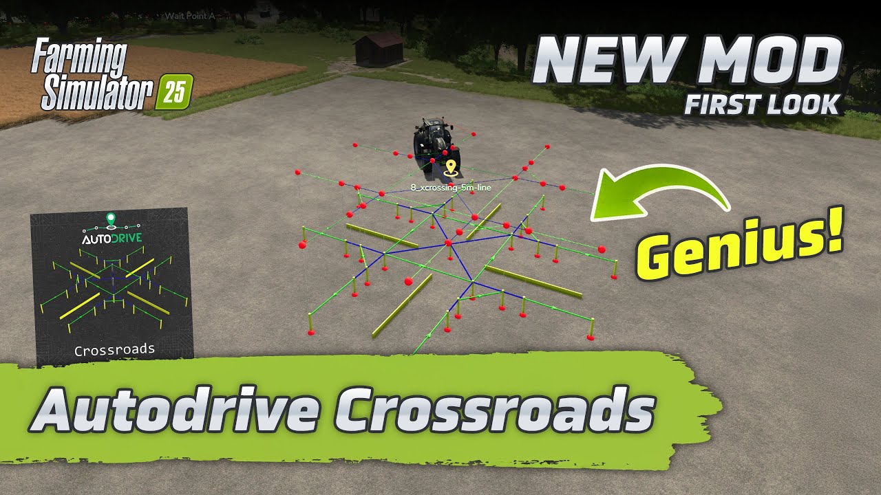 Autodrive Crossroads - A Great NEW MOD from The Autodrive Team - FS25 ...