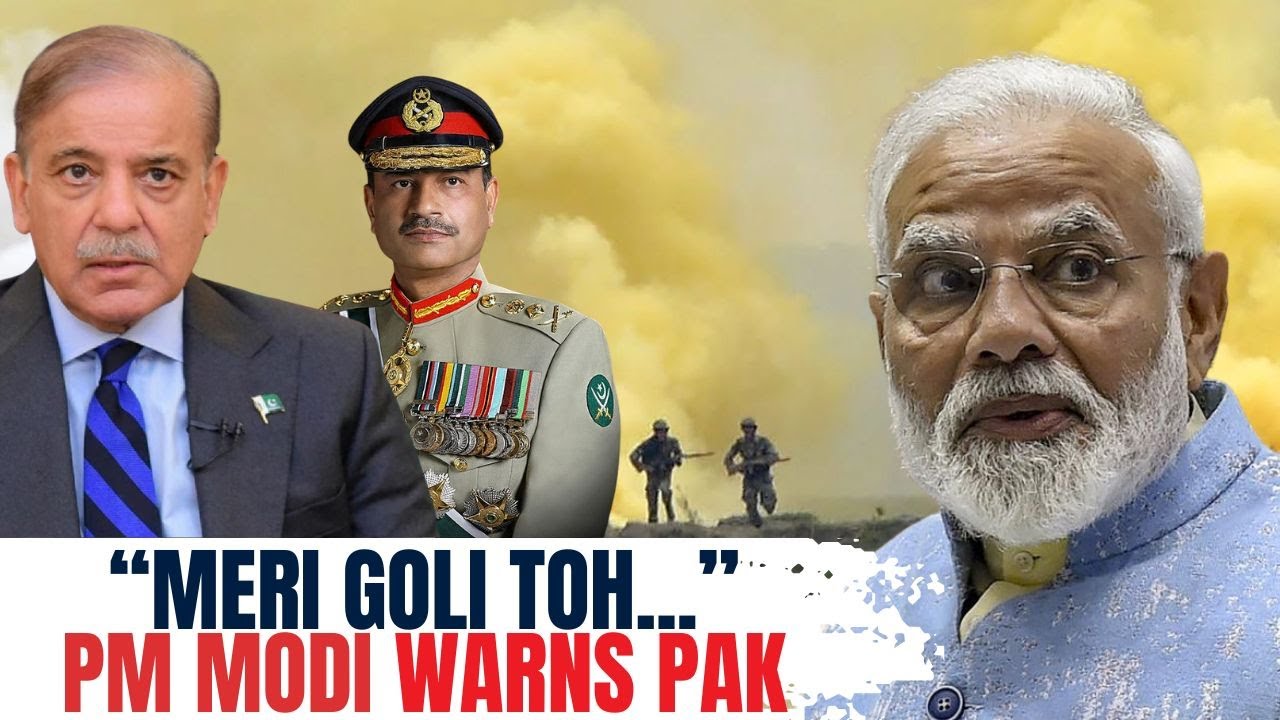 PM Modi LIVE: Bread or Bullets? PM Modi's Direct Warning to Pakistan ...