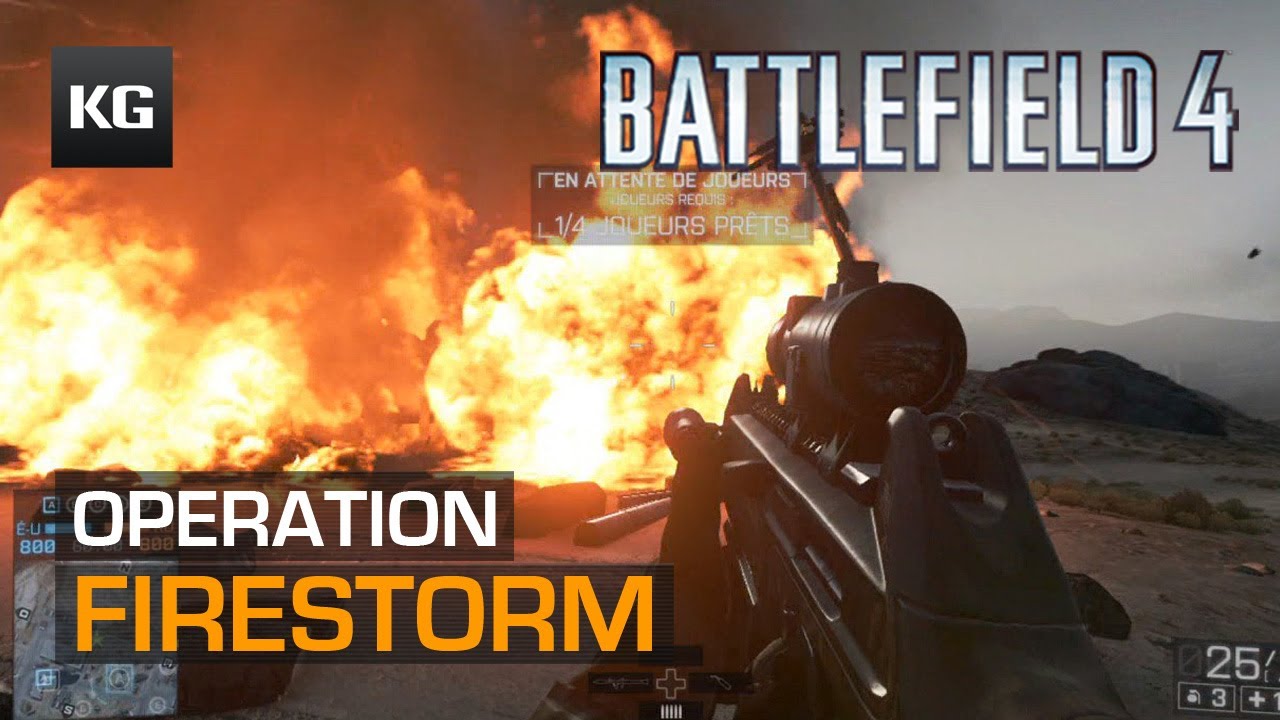 Battlefield 4 - Levolution Opération tempête de feu 2014 (DLC Second ...