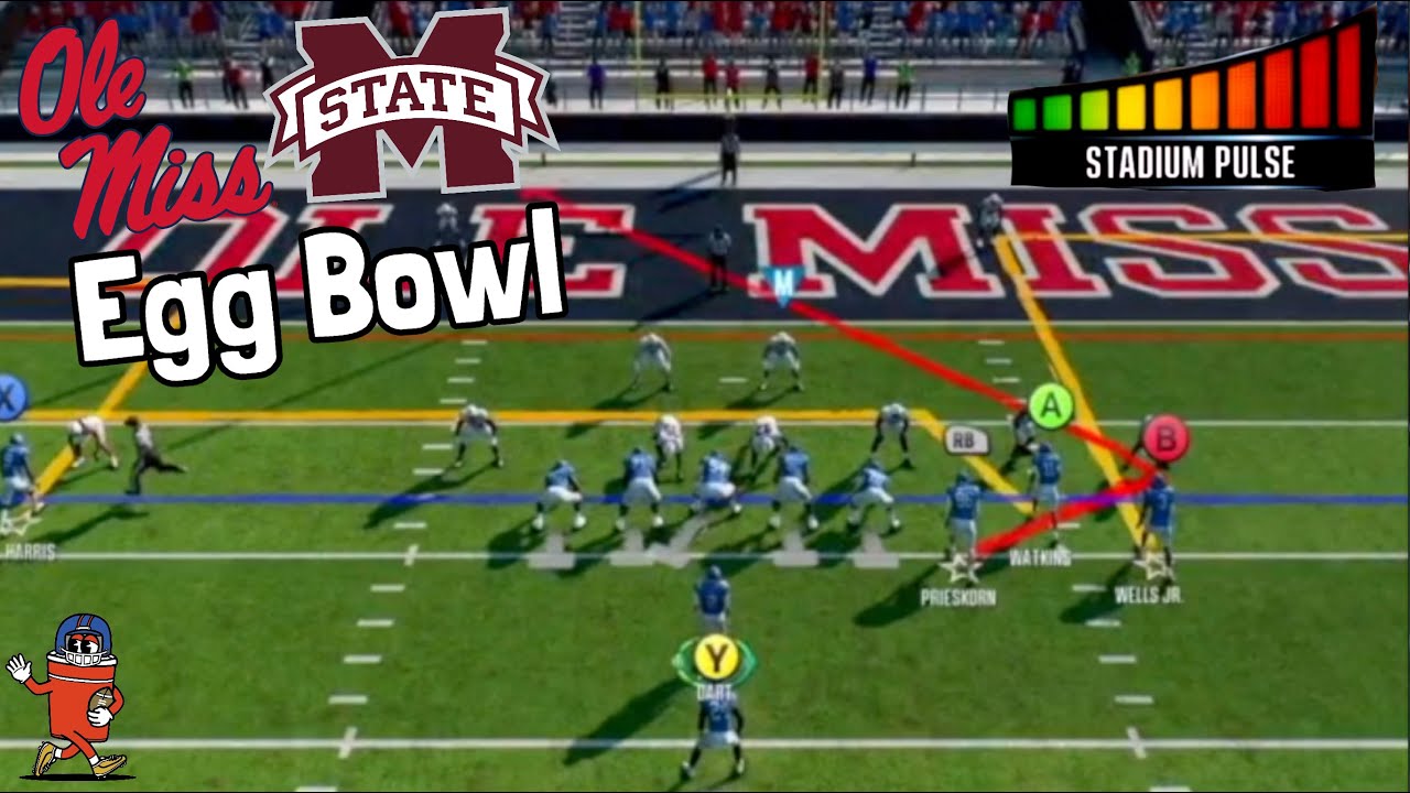 Ole Miss v Mississippi State Egg Bowl Rivalry Game - College Football ...